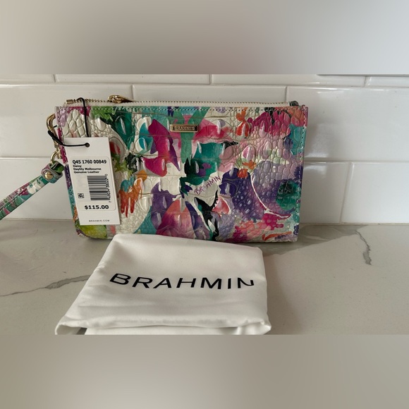 Brahmin | Bags | Brahmin Daisy Daylily Melbourne Genuine Leather | Poshmark